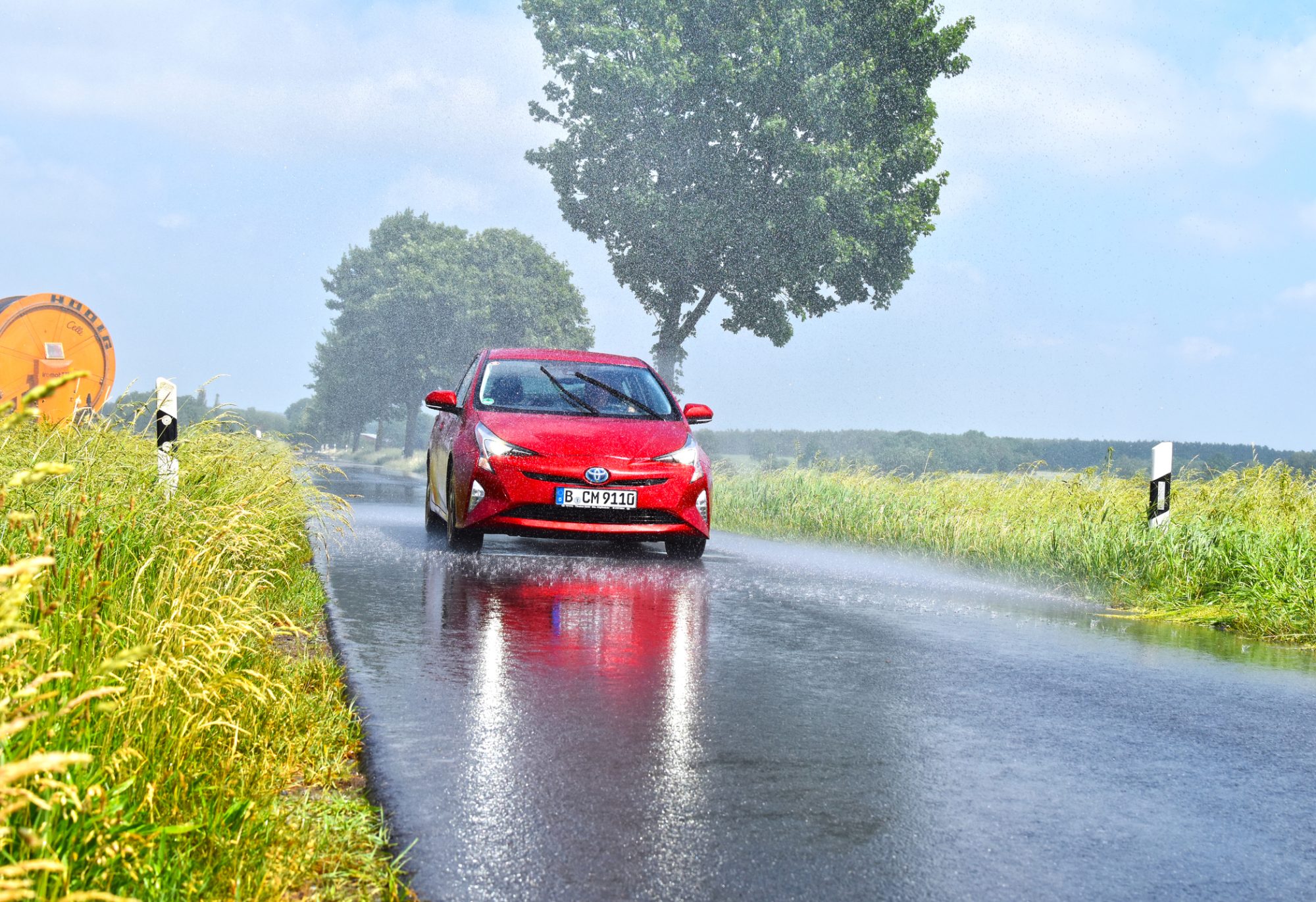 Electric Cars & Water: FAQs | Help & Advice | Mr Tyre