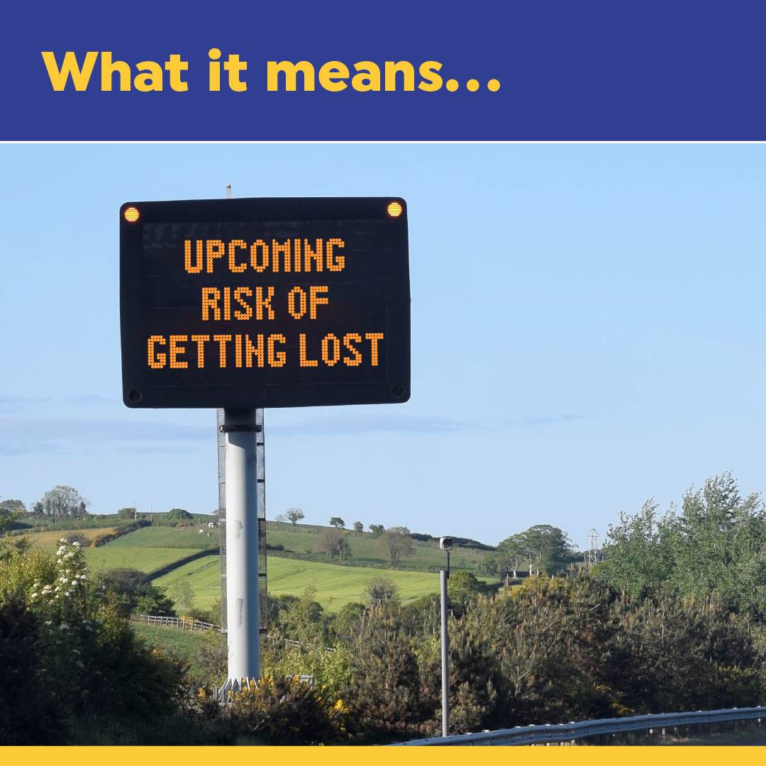 Motorway Signs Translated | Mr Tyre